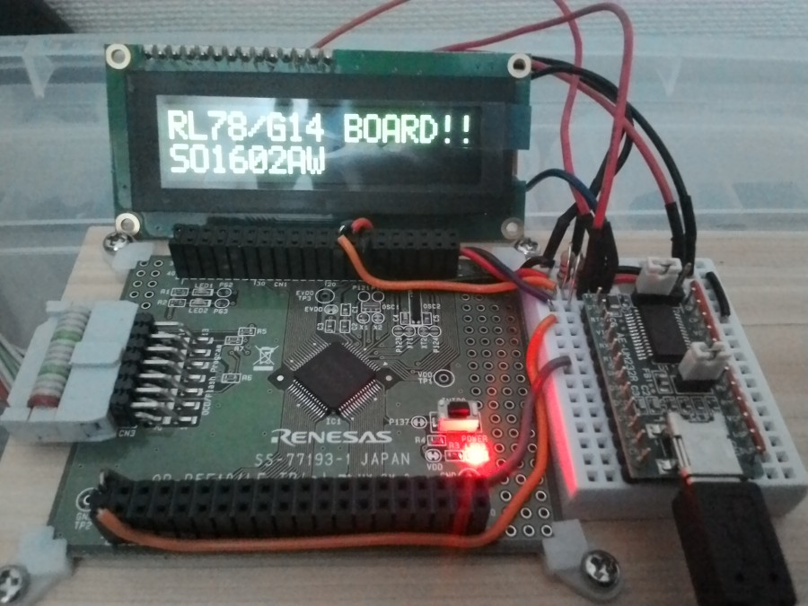 RL78/G14+OLED+UART – renesas micon's fan site
