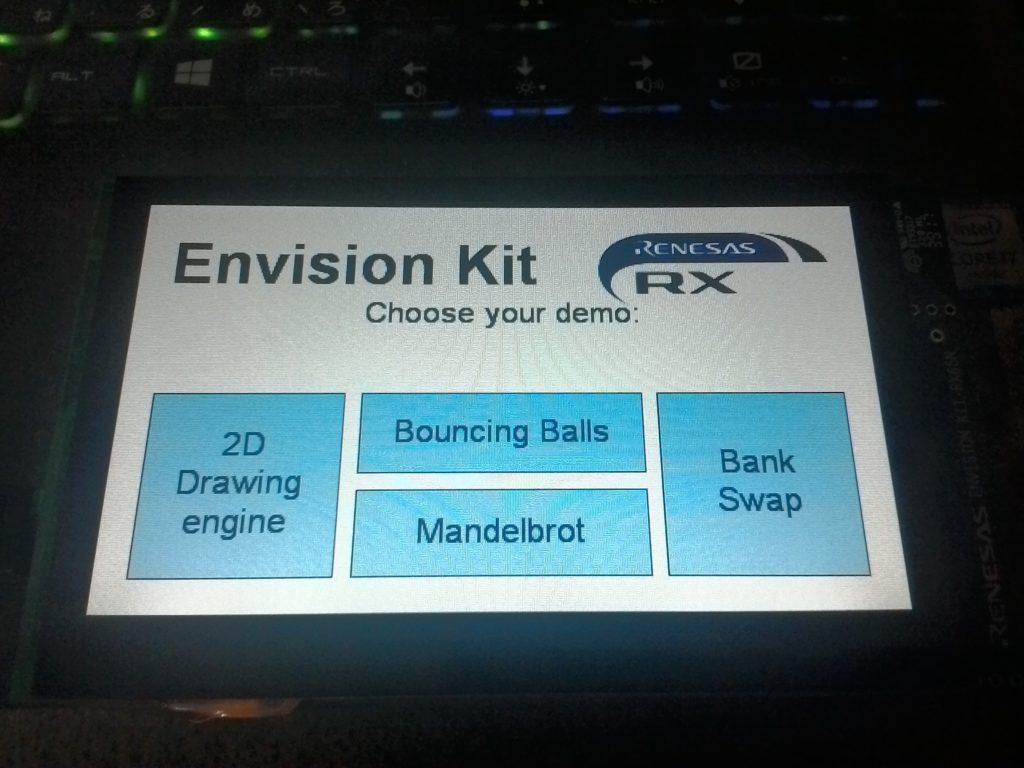 RX65N Envision Kit – renesas micon's fan site